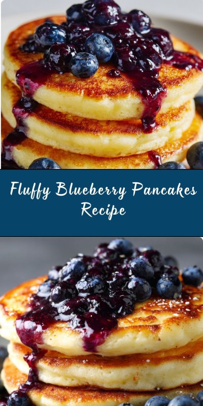 Easy Blueberry Pancakes Recipe – peruvianfoodrecipes