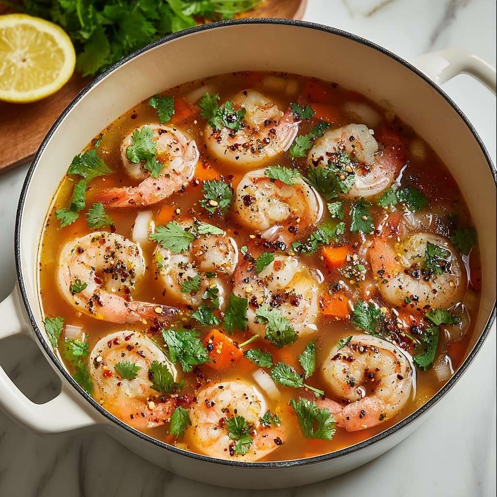 Quick and Spicy Shrimp Soup Recipe – peruvianfoodrecipes