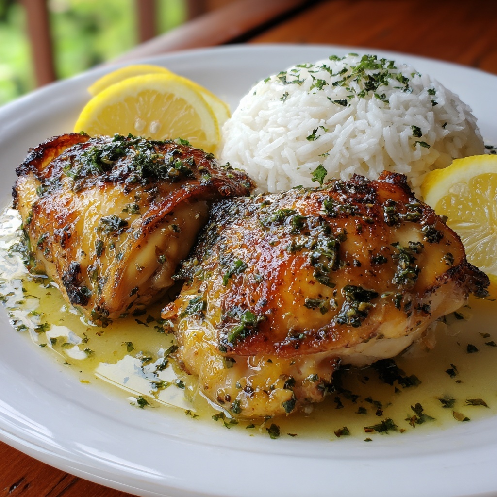 Crockpot Lemon Garlic Chicken Thighs Recipe – peruvianfoodrecipes