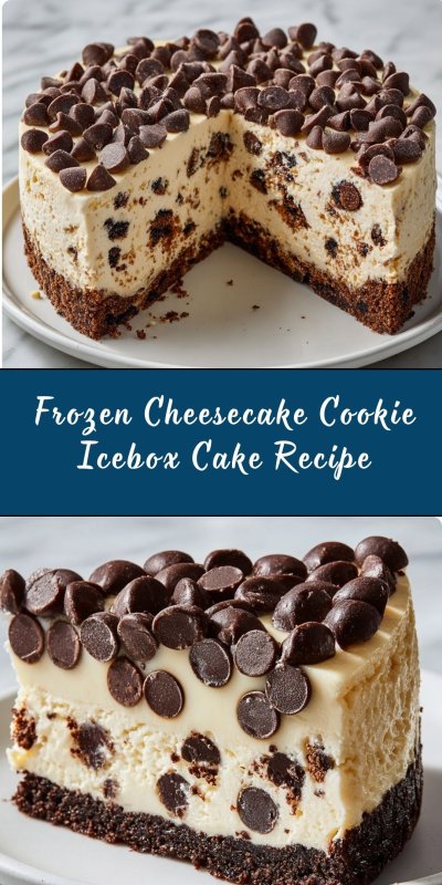 Frozen Cheesecake Cookie Icebox Cake Recipe – peruvianfoodrecipes