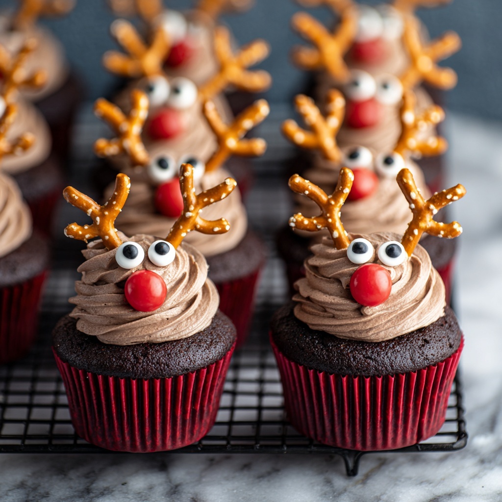 Easy Reindeer Cupcakes Recipe – peruvianfoodrecipes