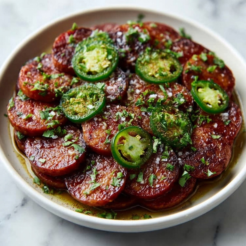 Roasted Red Pepper and Jalapeño Summer Sausage Recipe – peruvianfoodrecipes