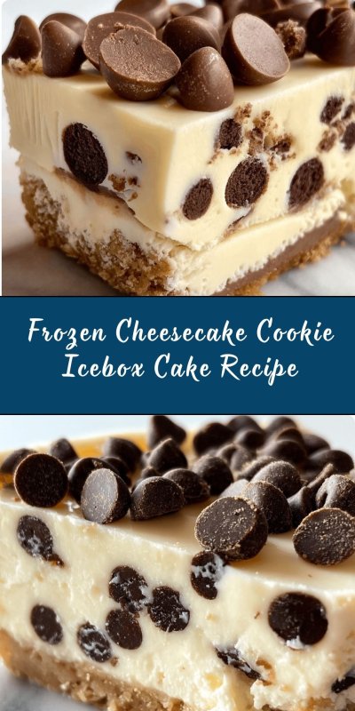 Frozen Cheesecake Cookie Icebox Cake Recipe – peruvianfoodrecipes